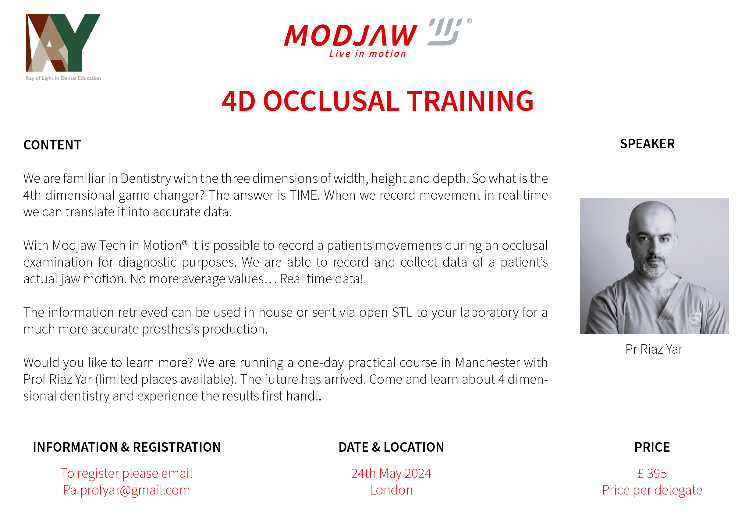 Modjaw™ - Trainings